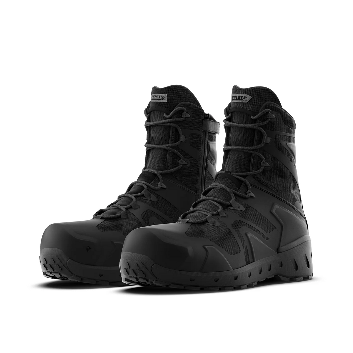 Men's 8"" AERO-TAC Safety Toe Side-Zip Boot – AE Tactical